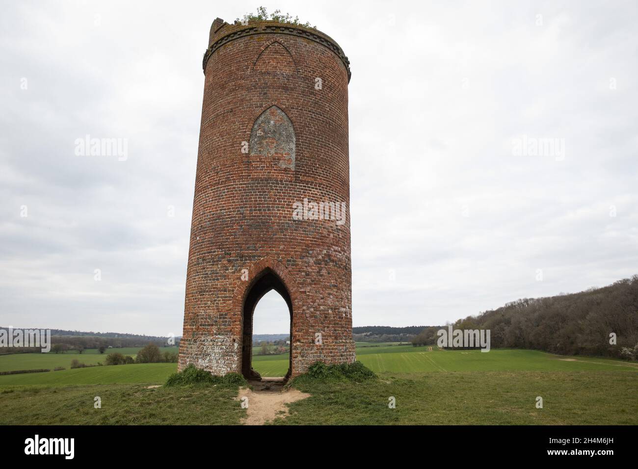 Nunhide, UK. 21st April, 2021. Wilder's Folly is pictured alongside ...