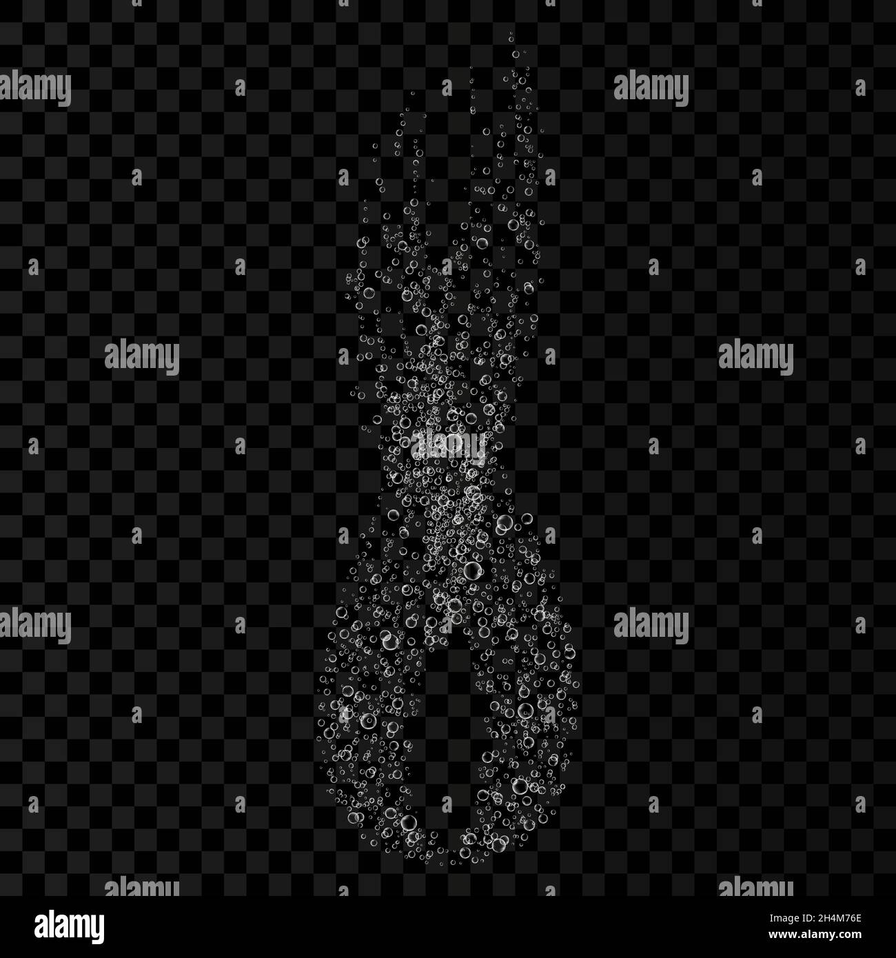 Dissolving tablet effervescent pill in Stock Vector Images - Alamy