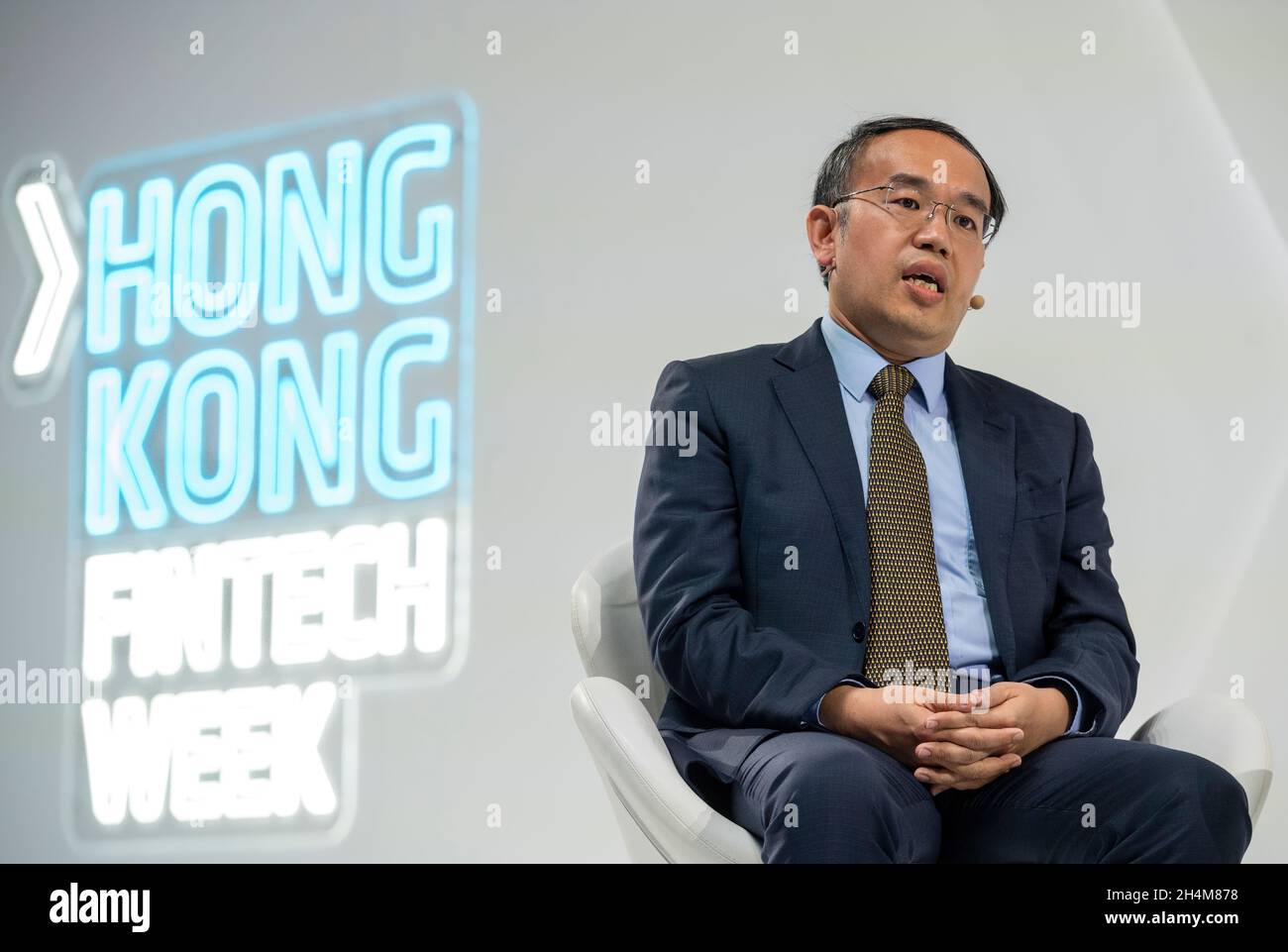 Christopher Hui, Hong Kong government Secretary for Financial Services ...