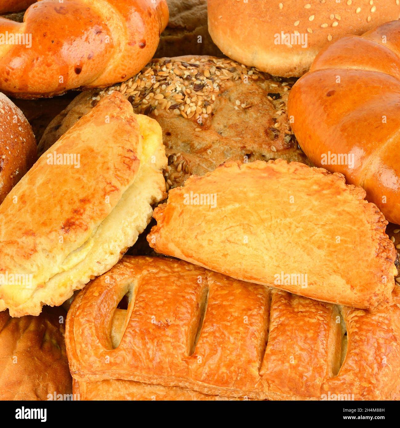 Gold assortment bread homemade hi-res stock photography and images - Alamy