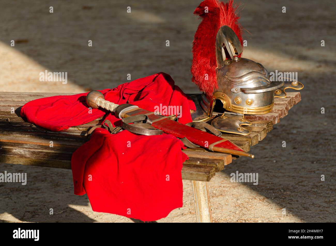 Legionaries weapons hi-res stock photography and images - Alamy