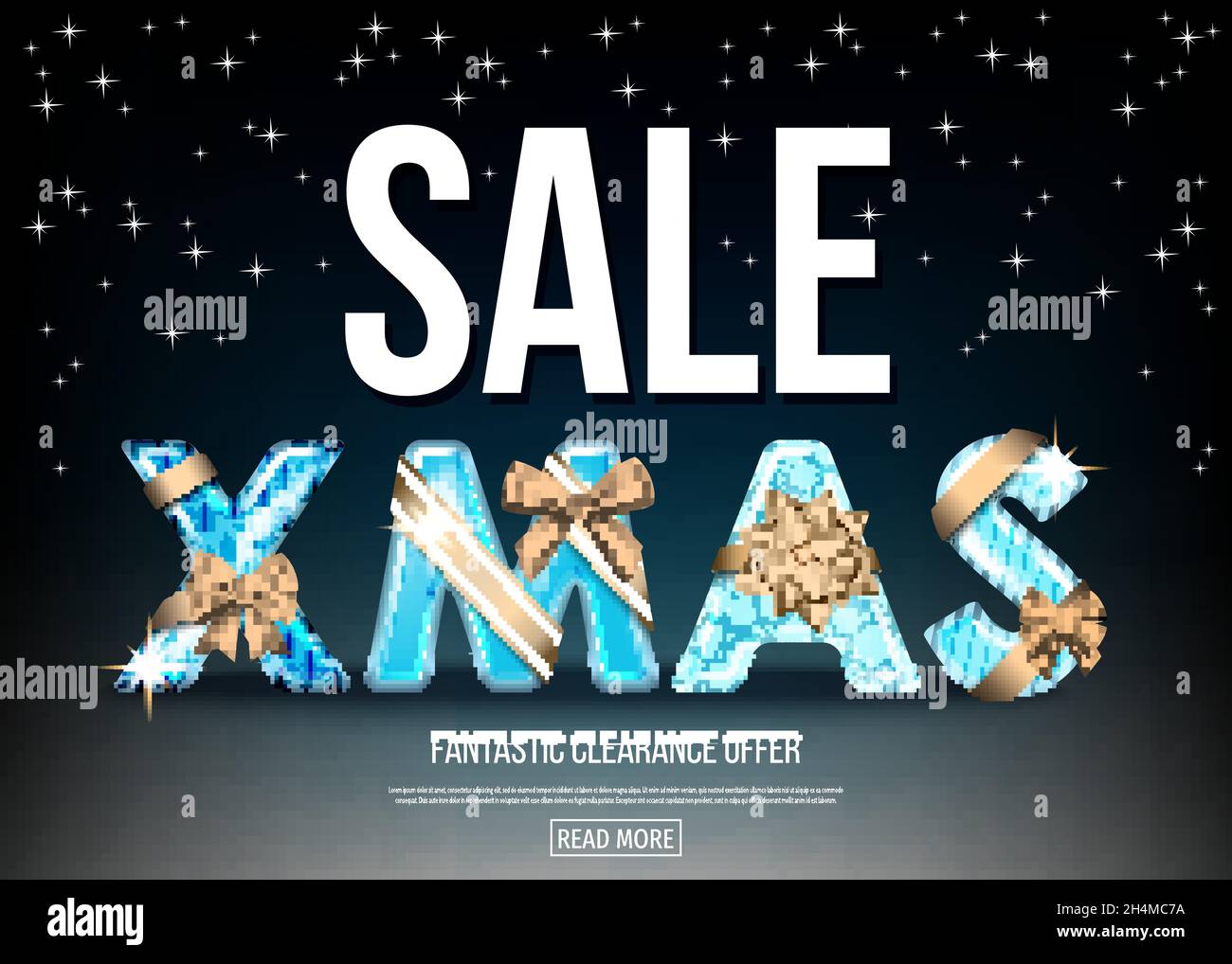 Realistic starry sky blue Stock Vector Images - Alamy