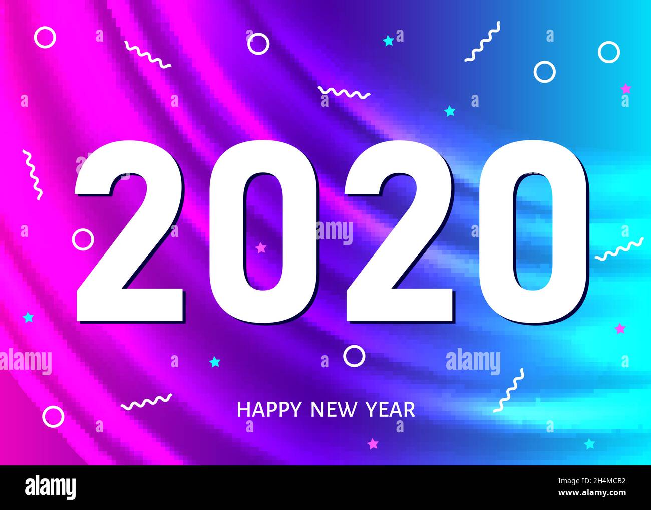 2020 neon pink Stock Vector Images - Alamy