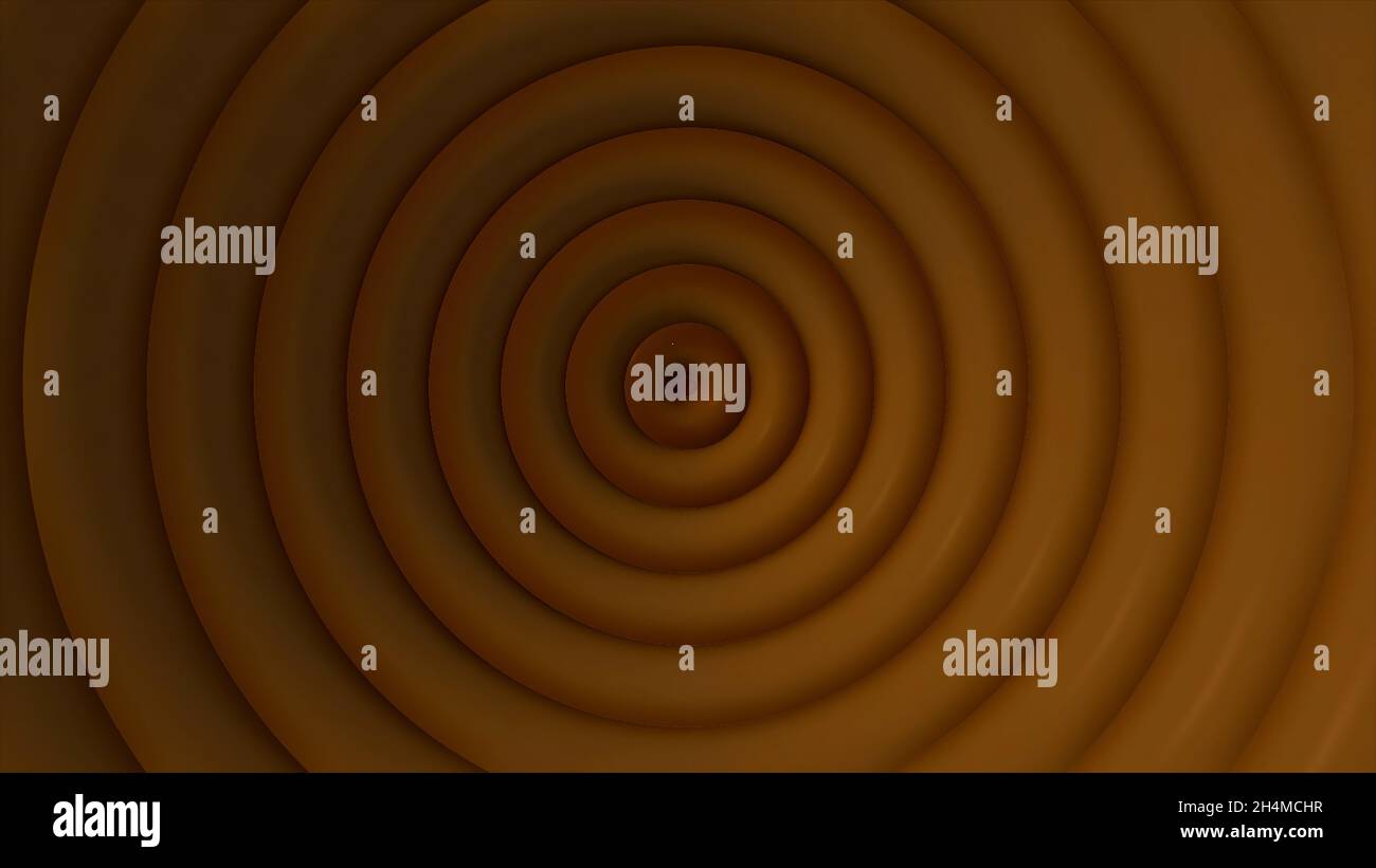Abstract three-dimensional spiral with hypnotic effect. Animation ...