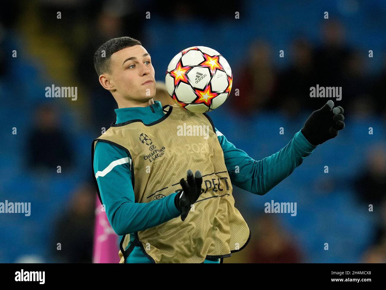 Manchester, England, 3rd November 2021. Phil Foden of Manchester City ...