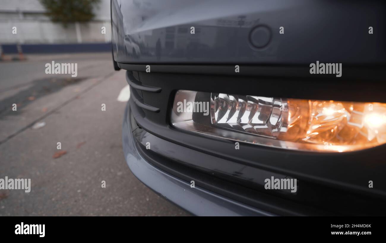 Daytime running lights car hi-res stock photography and images - Alamy