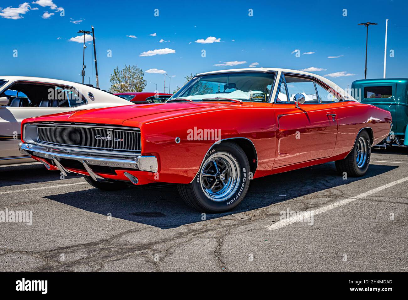 Reno, NV - August 4, 2021: 1968 Dodge Charger Hardtop Coupe at a local ...