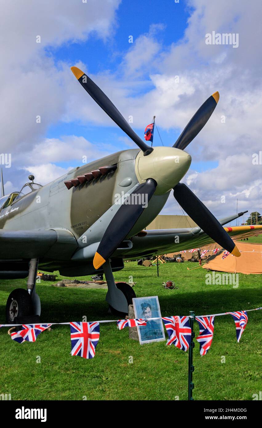 The lytham spitfire hi-res stock photography and images - Alamy