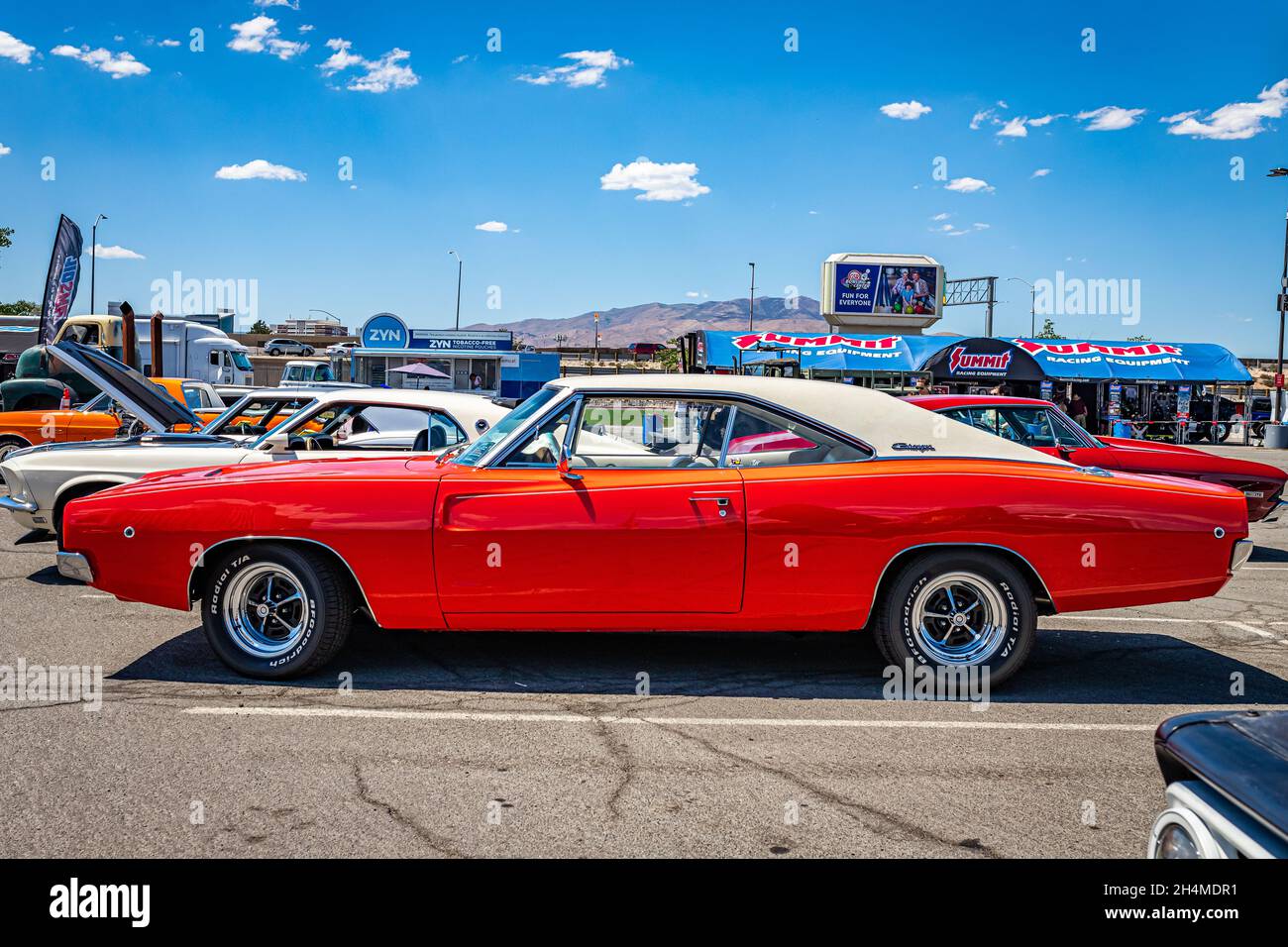 Reno, NV - August 4, 2021: 1968 Dodge Charger Hardtop Coupe at a local ...
