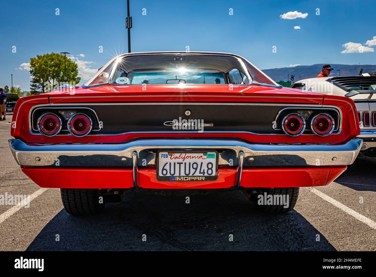 Reno, NV - August 4, 2021: 1968 Dodge Charger Hardtop Coupe at a local ...