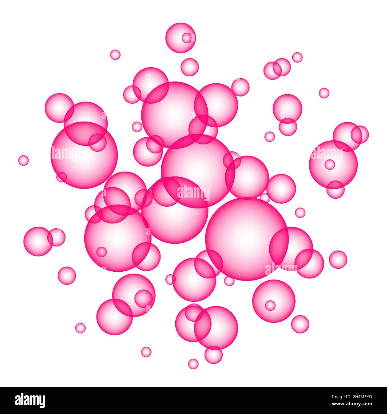 Pink Water Bubbles Clip Art Pink Bubbles Vector Art, Icons, And