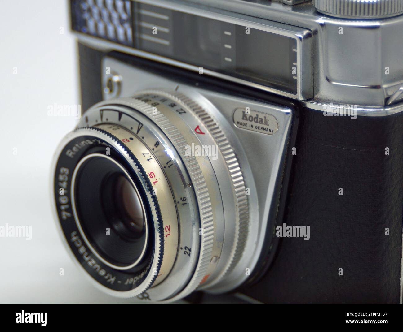 Itterbeck, Germany - Nov 2 2021 Famous old Kodak Retina camera made ...