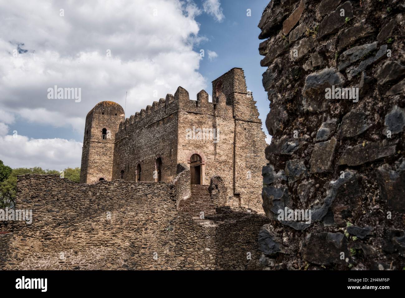 Castles in Gondar, Ahmara, Ethiopia Stock Photo - Alamy