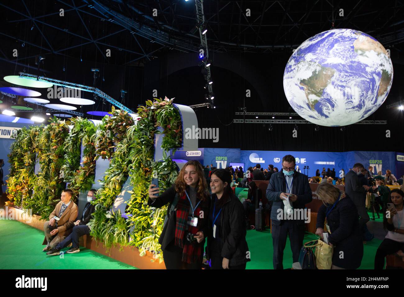 Cop26 delegates hi-res stock photography and images - Alamy