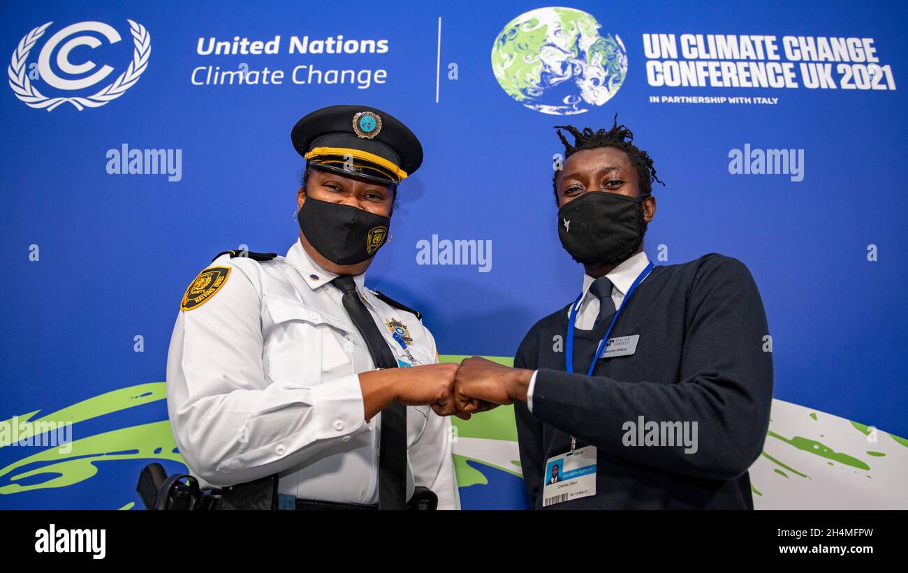 Glasgow, Scotland, UK. 3rd Nov, 2021. PICTURED: The United Nations (UN ...