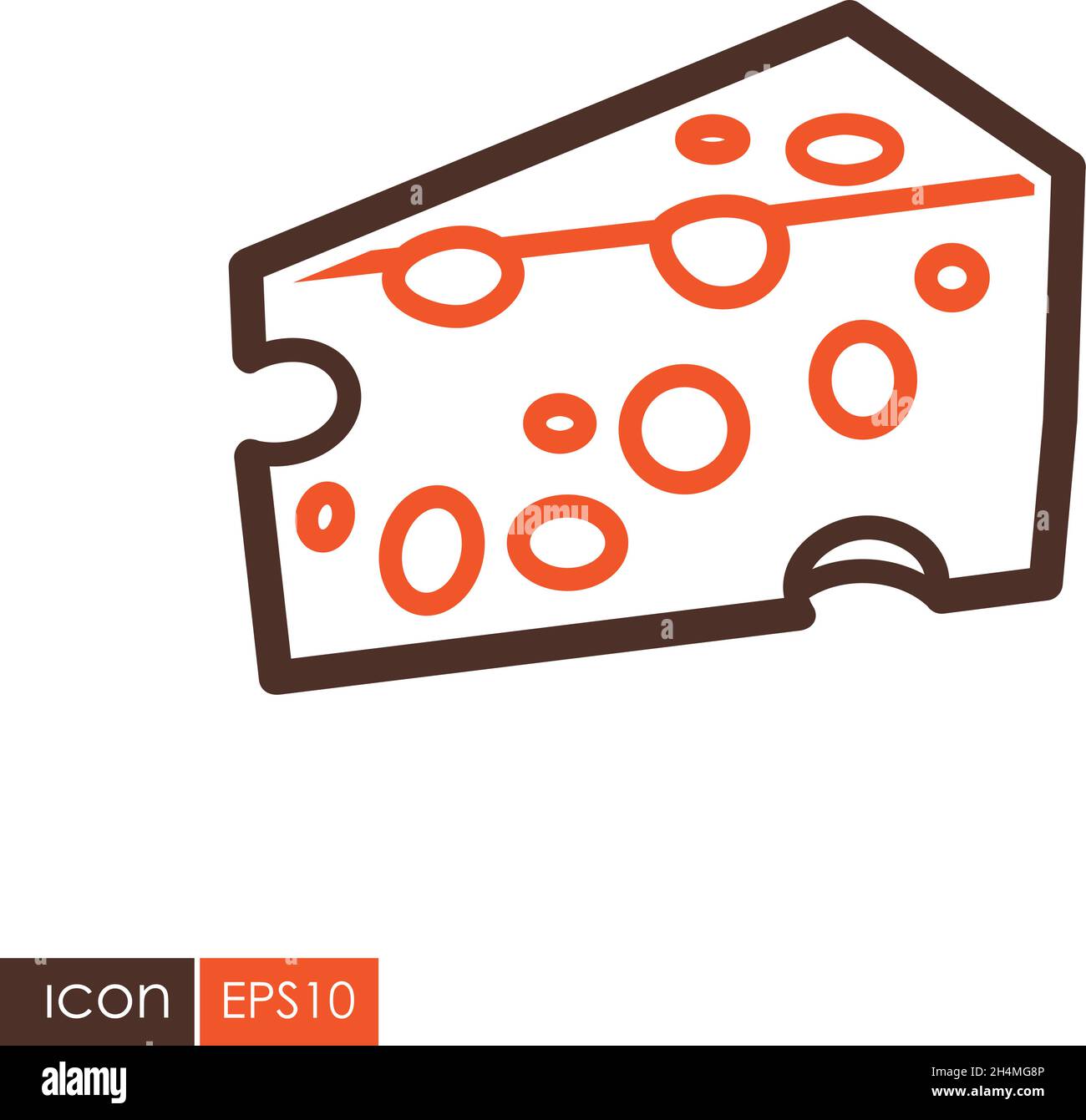 Piece of cheese icon. Farm animal sign. Graph symbol for your web site ...