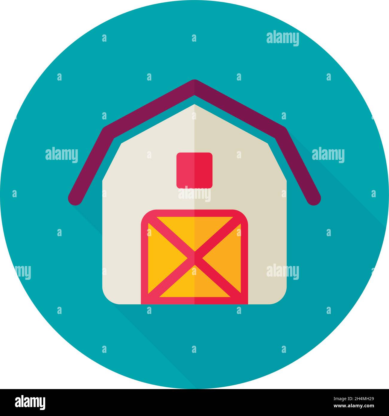 Barn icon. Farm animal sign. Graph symbol for your web site design ...