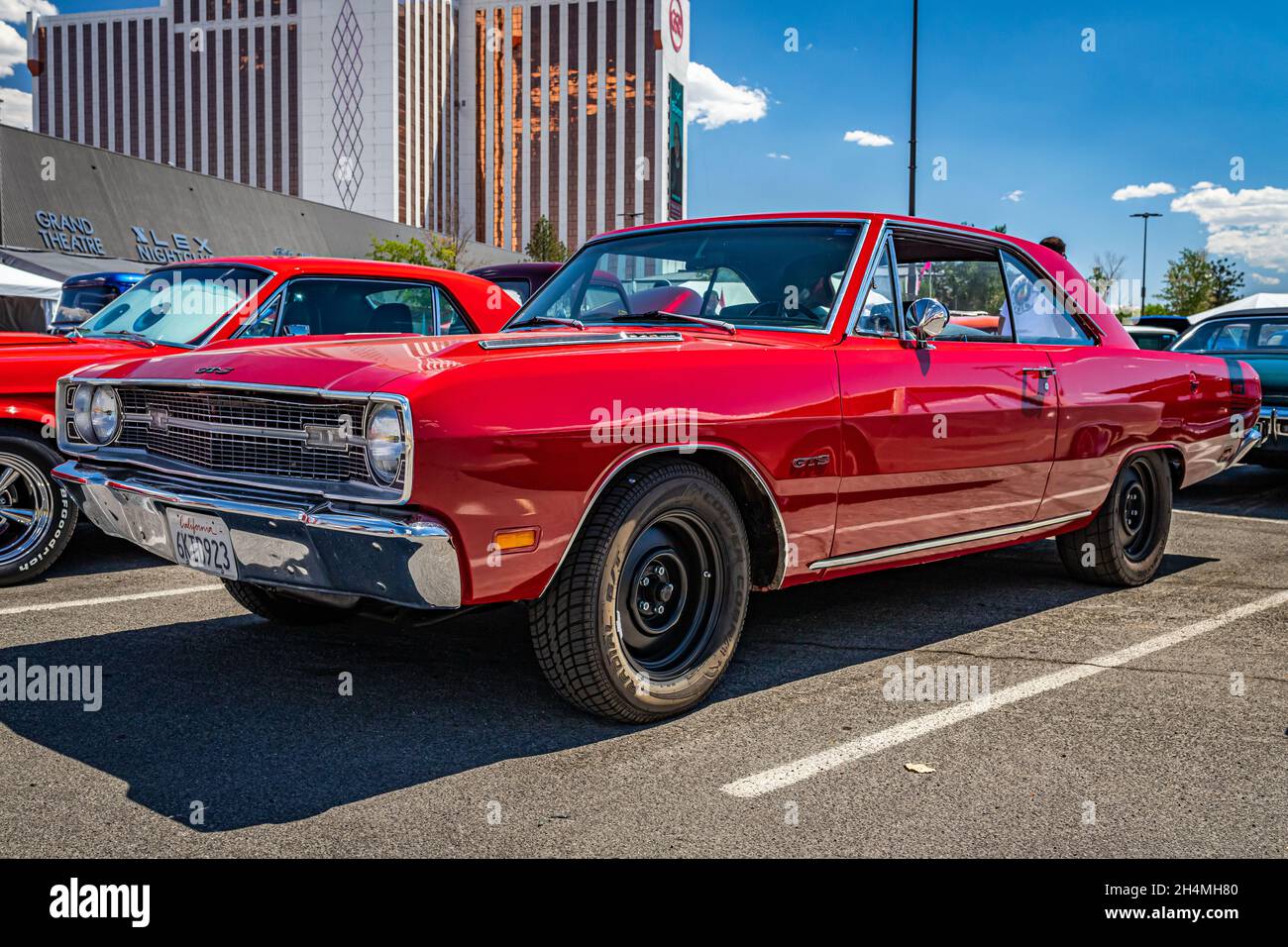 Reno, NV - August 4, 2021: 1969 Dodge Dart GTS Hardtop Coupe at a local ...