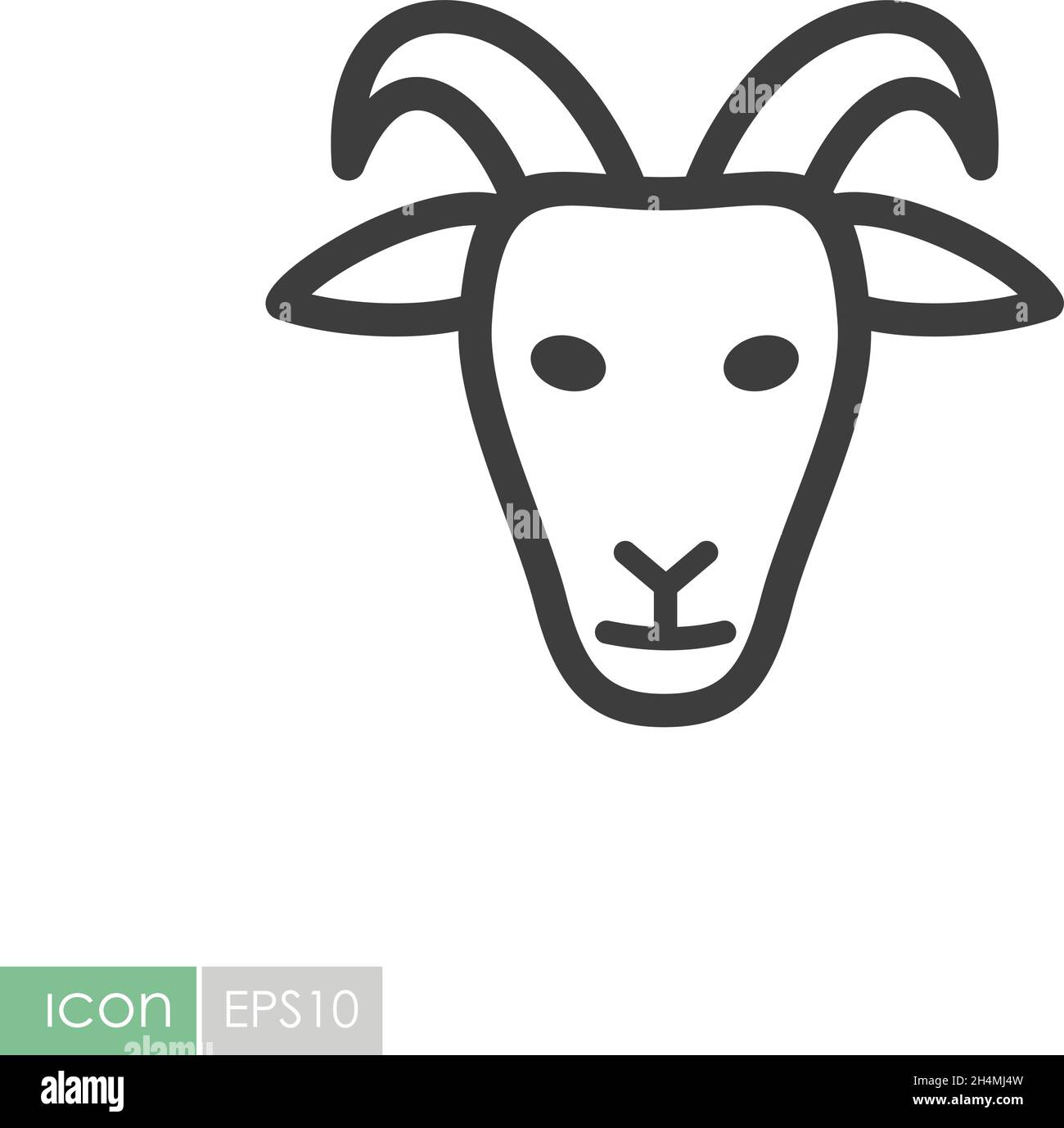 Goat app Stock Vector Images - Alamy