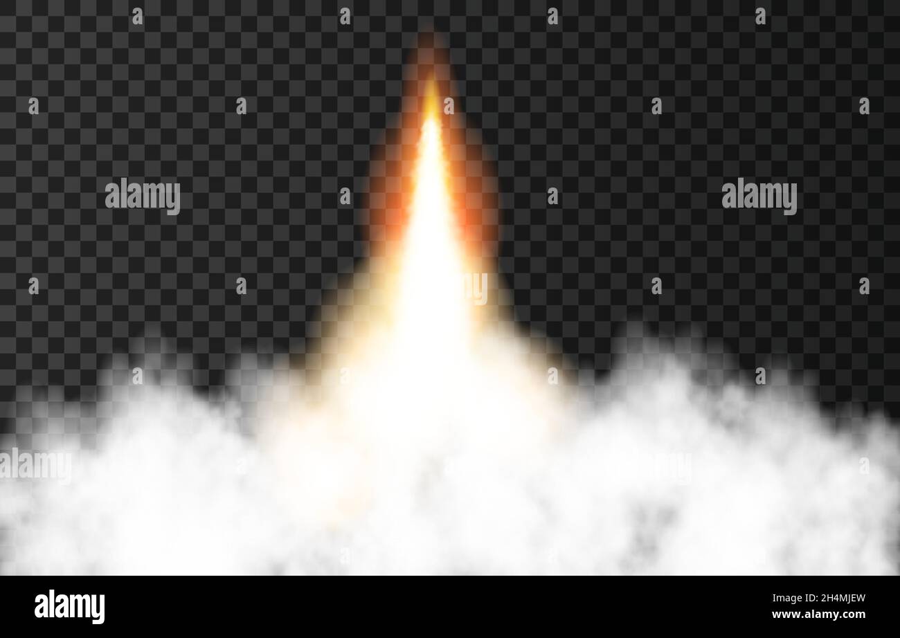 Blast Off Rocket Ship Fire