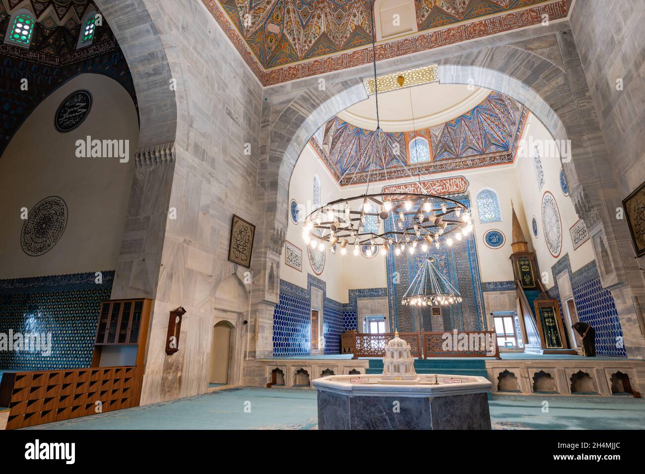 The Green Mosque (Turkish: Yeşil Camii), also known as the Mosque of ...