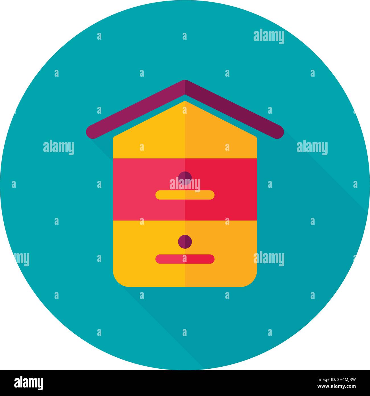 Beehive icon. Farm animal sign. Graph symbol for your web site design ...