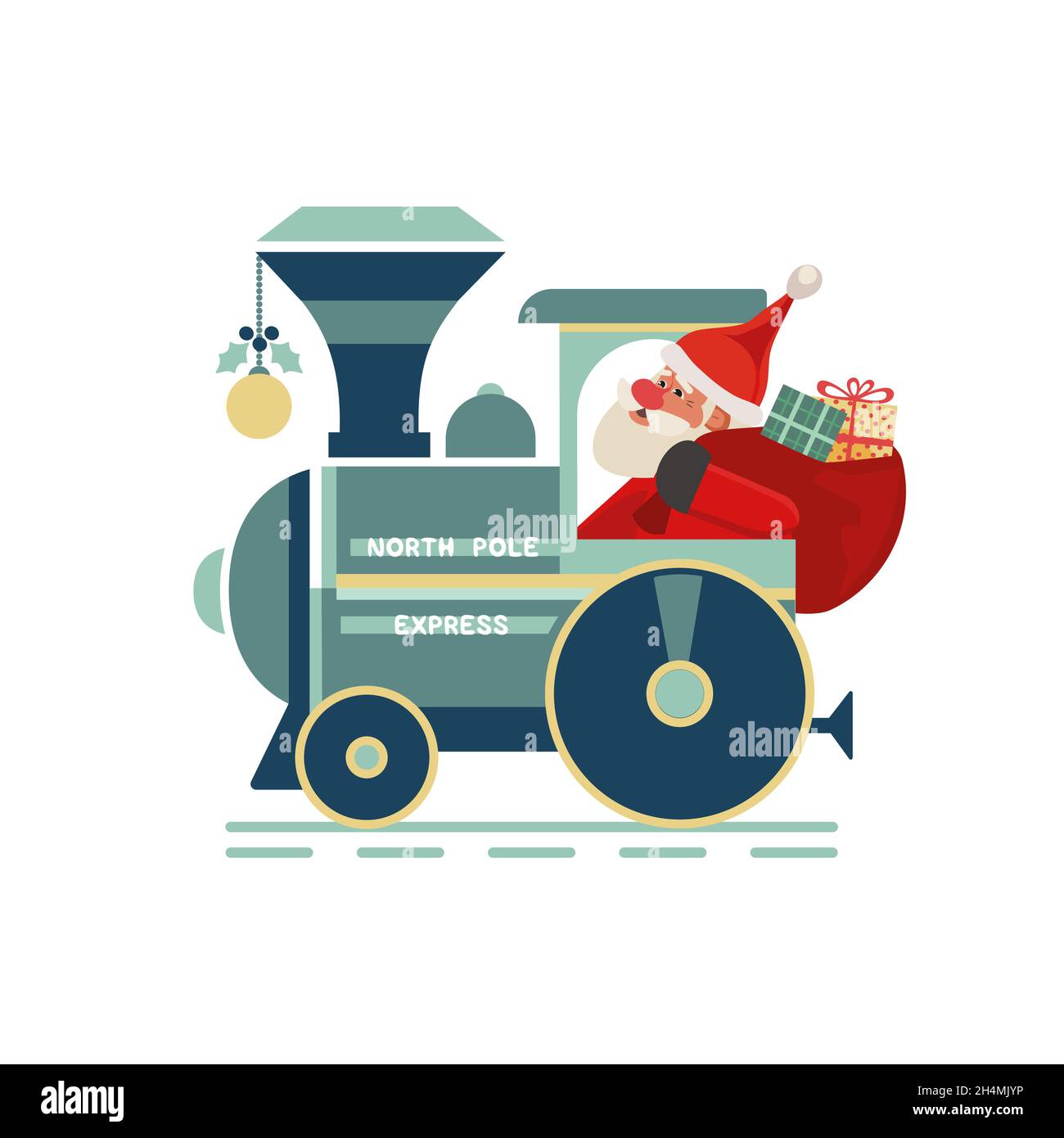 Comic illustration cartoon railway locomotive hi-res stock photography ...