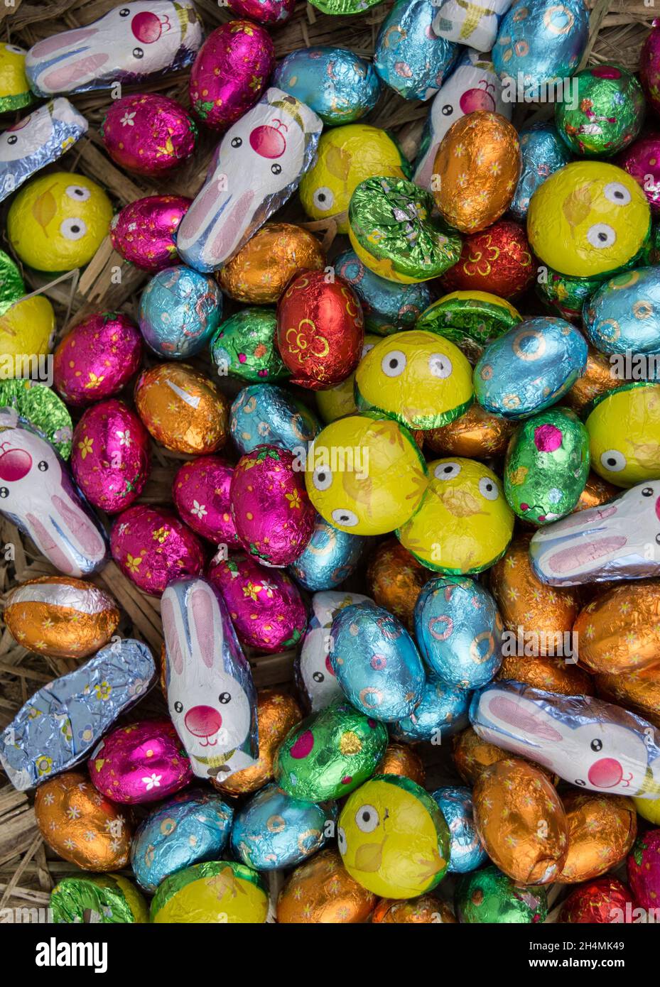 Vertical shot of festive holiday candy in different shapes Stock Photo ...