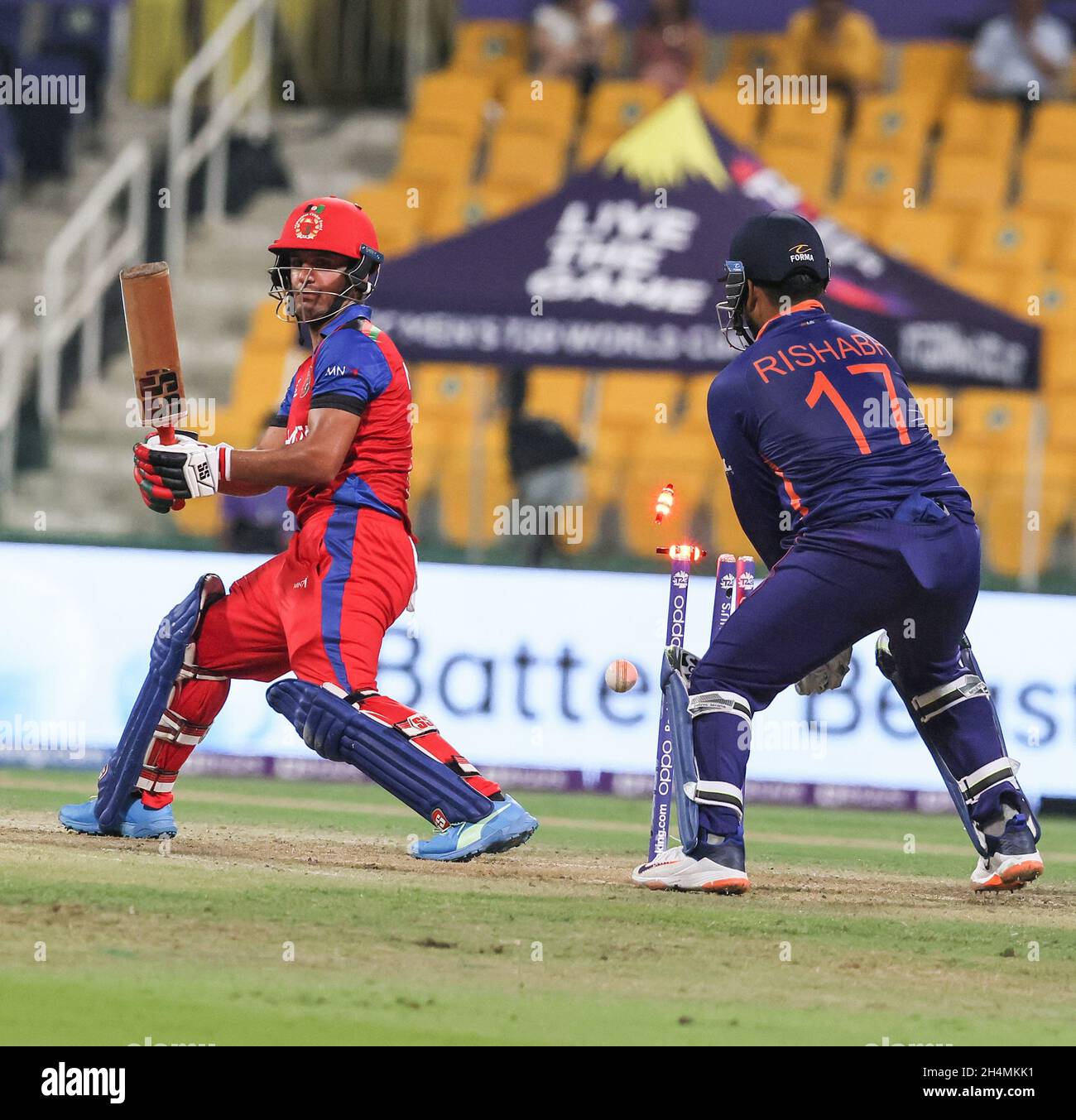 Abudhabi, UAE, Nov 3, 2021: ICC T20 WORLD CUP : India Vs Afganistan ...