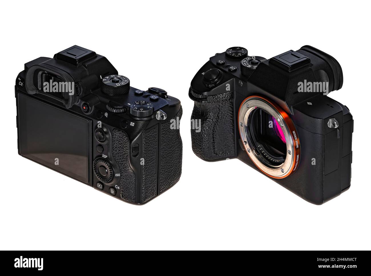 Mirrorless interchangeable lens camera Cut Out Stock Images & Pictures ...