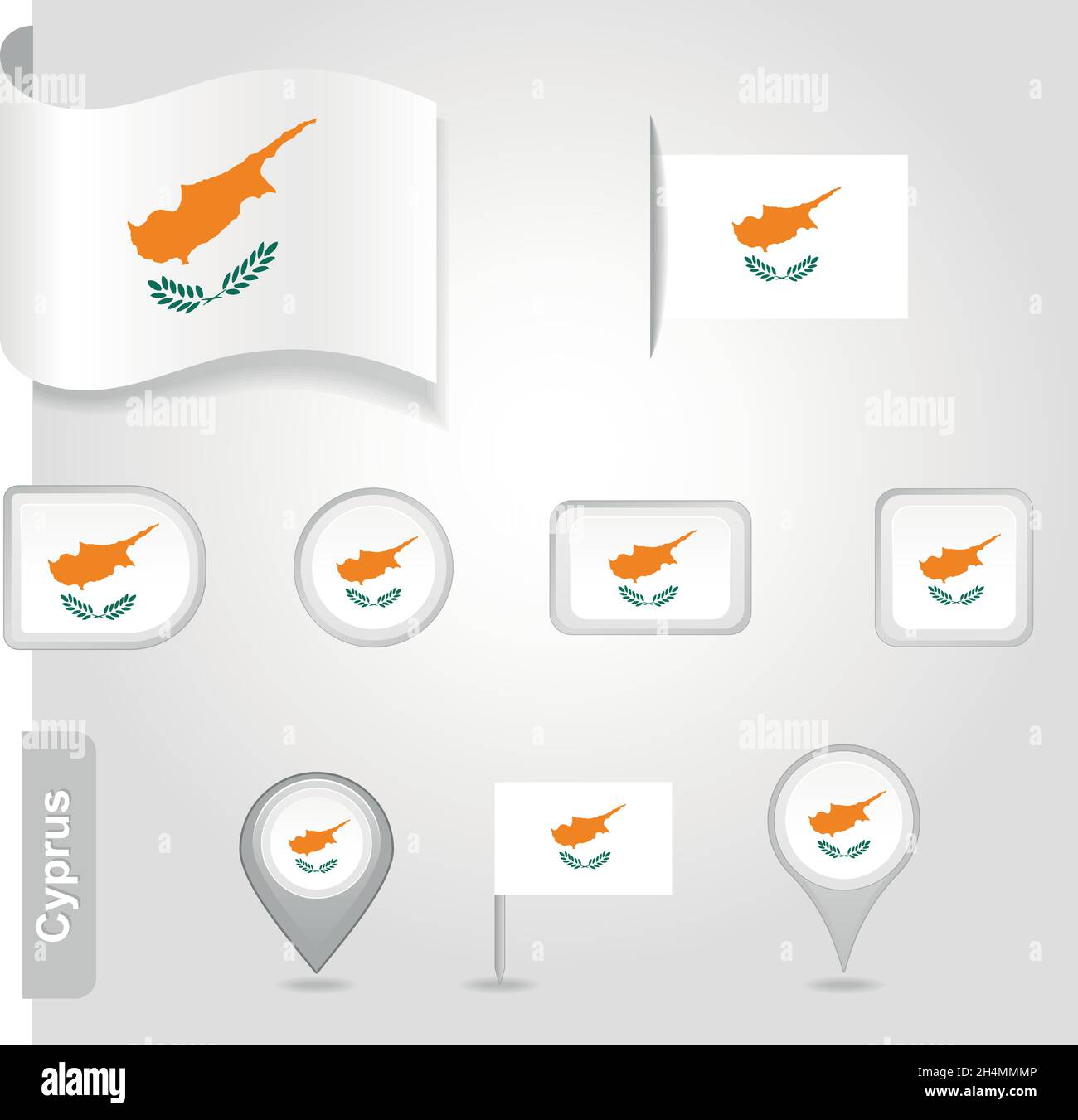 Germany icon set of flags EPS 10 Stock Vector Image & Art - Alamy