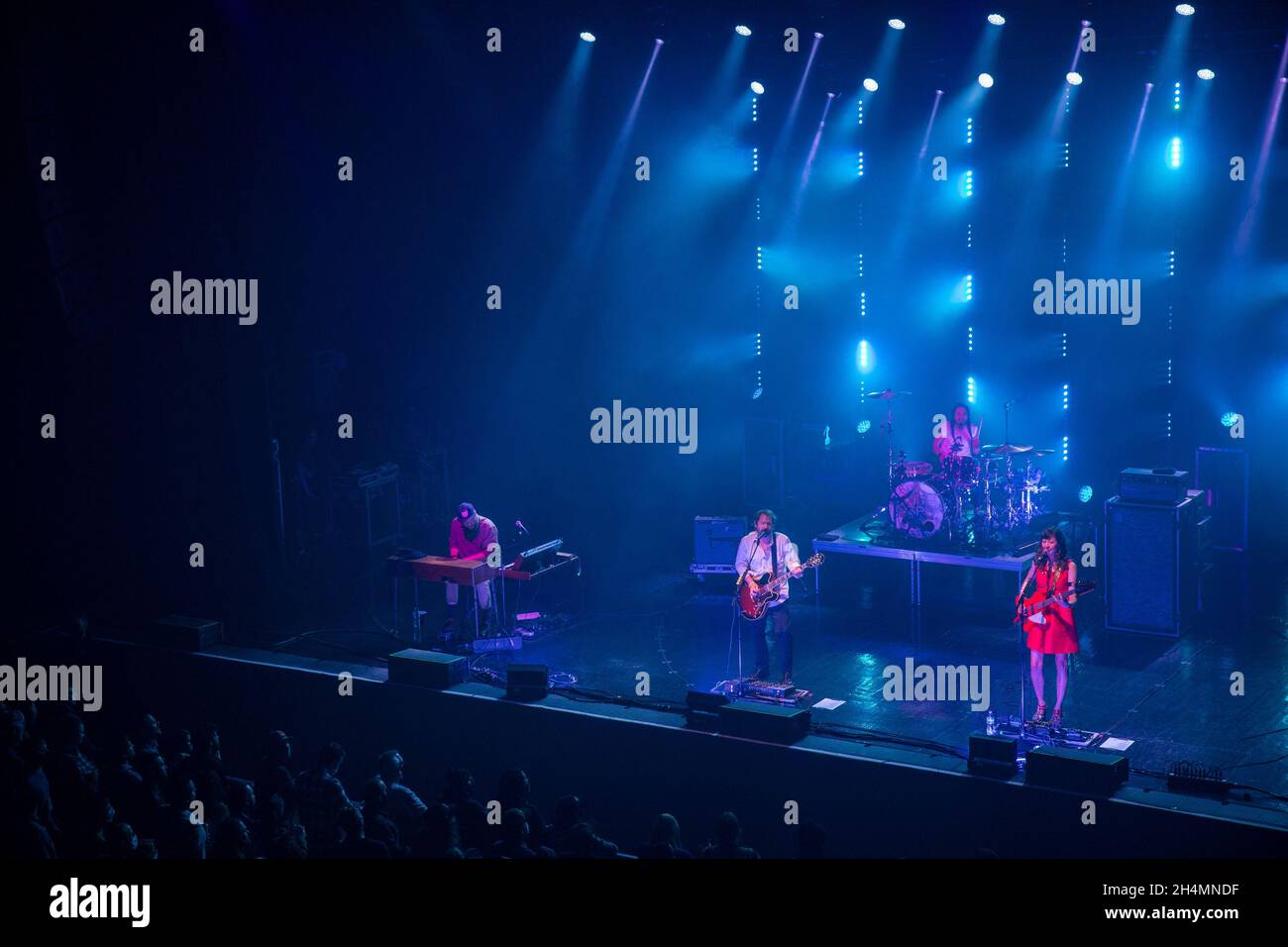 Madison, USA. 02nd Nov, 2021. Joe Lester, Brian Aubert, Chris Guanlao and Nikki Monninger of ...