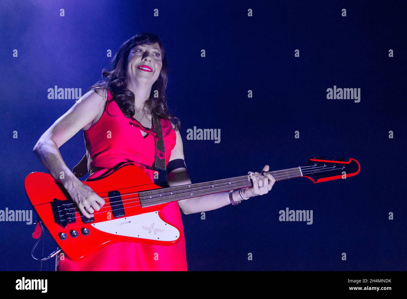 Madison, USA. 02nd Nov, 2021. Nikki Monninger of Silversun Pickups at ...