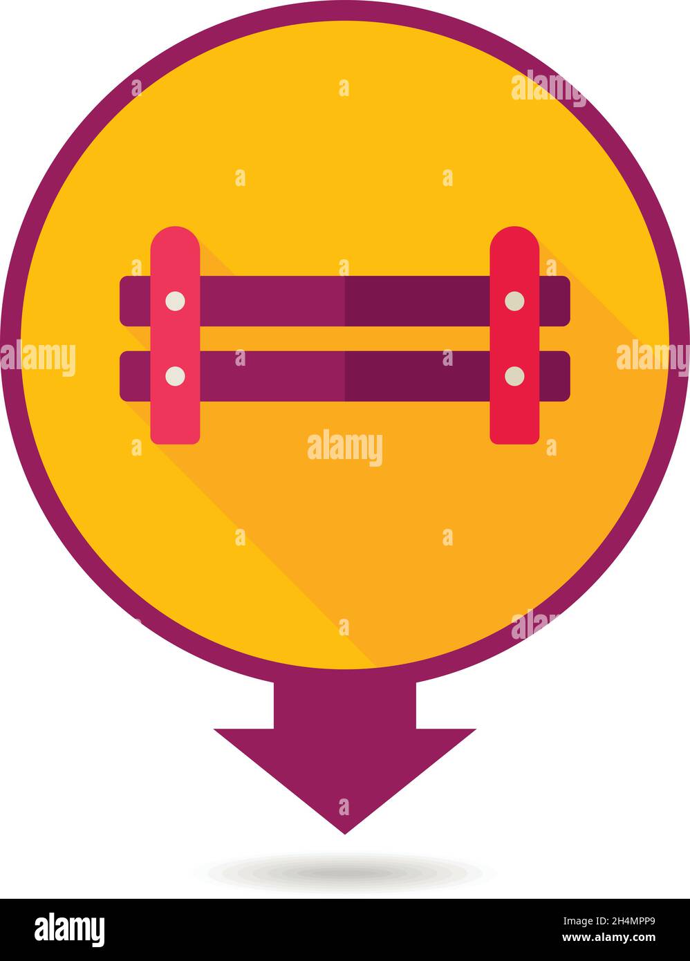 Wooden paddock gate Stock Vector Images - Alamy