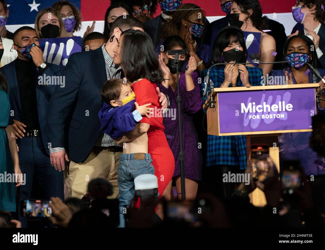 November 2, 2021, The cyclorama building, Boston, Massachusetts, USA ...