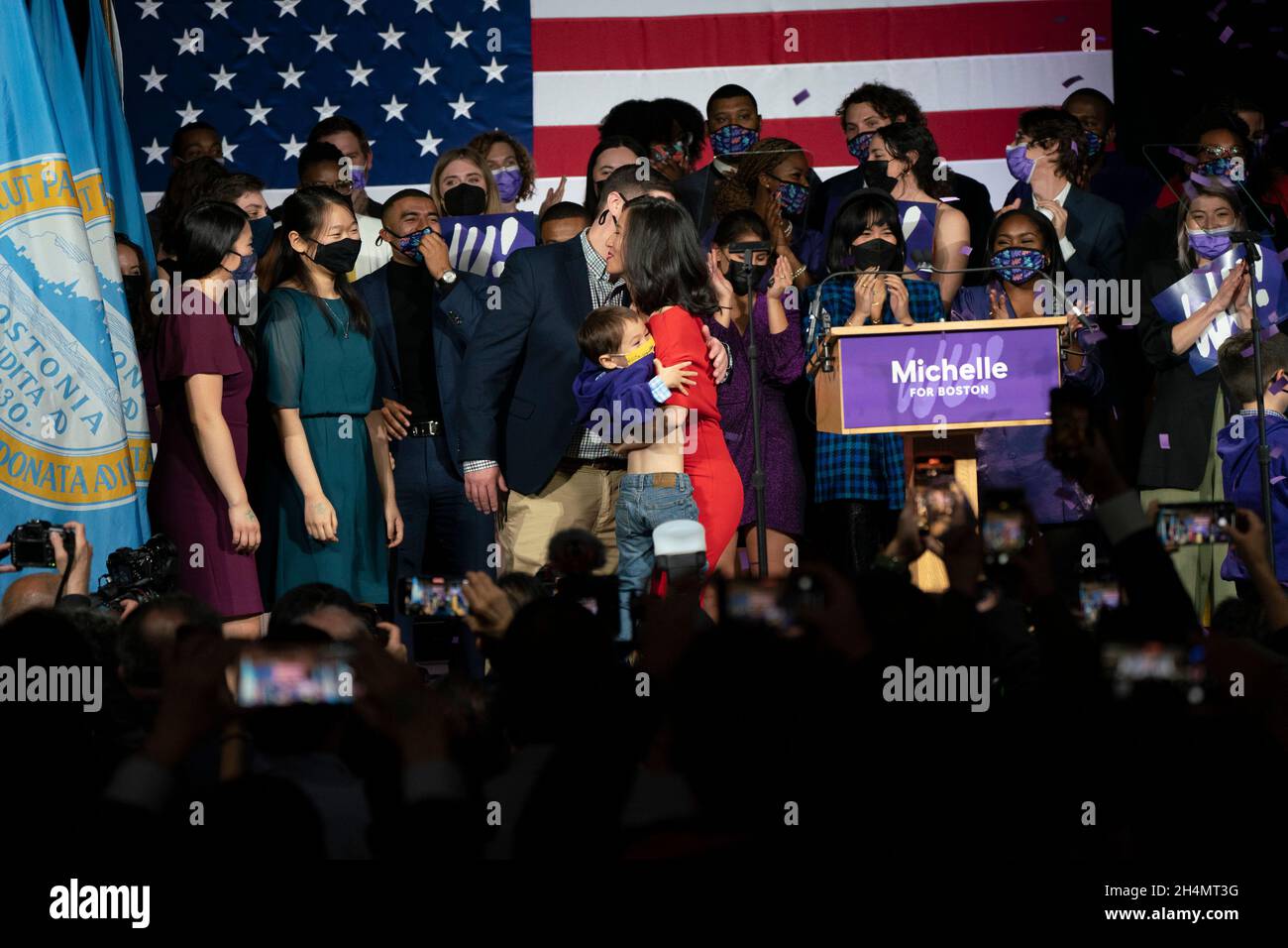 November 2, 2021, The cyclorama building, Boston, Massachusetts, USA ...