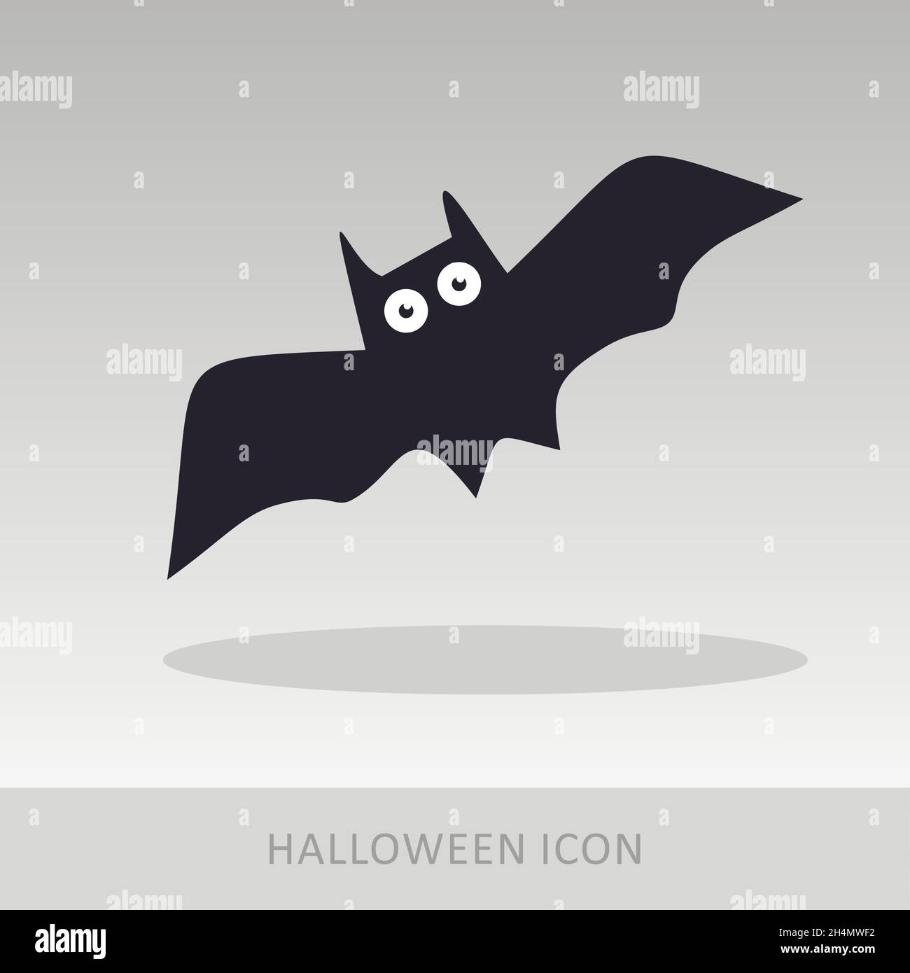 Halloween Bat icon, vector illustration eps 10 Stock Vector Image & Art ...