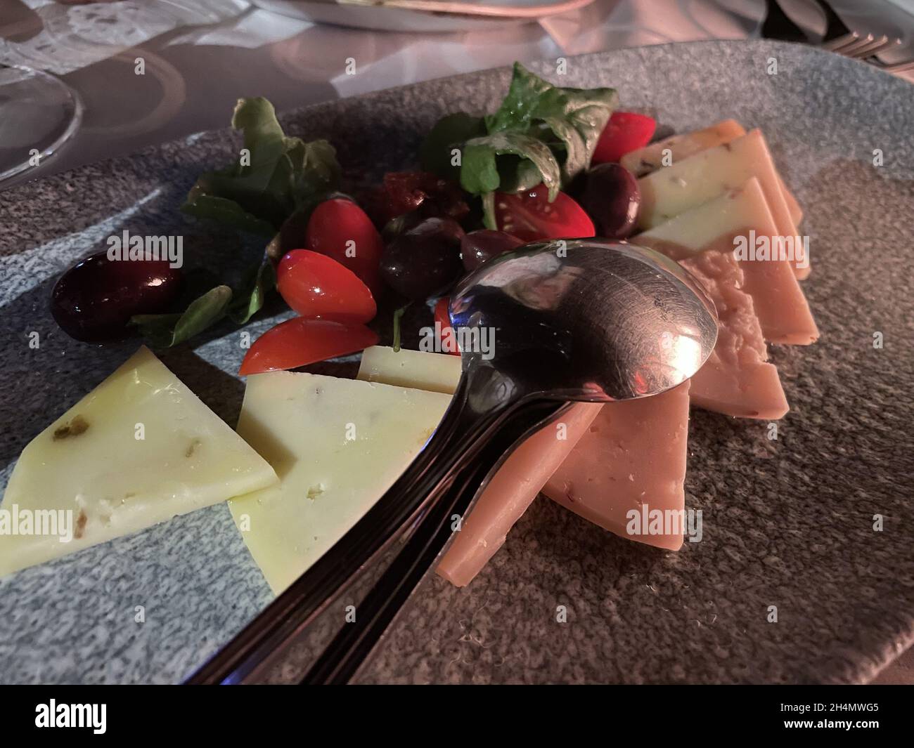 Greek cheese platter hi-res stock photography and images - Alamy