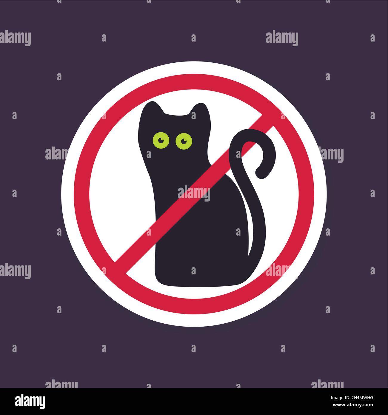 Animal warning symbols Stock Vector Images - Alamy