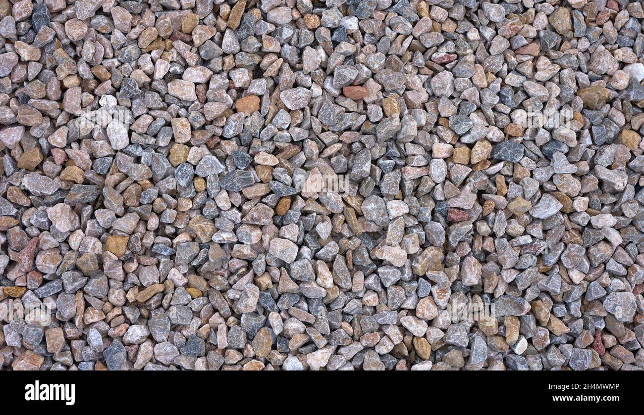 gravel of different colours and shapes Stock Photo - Alamy