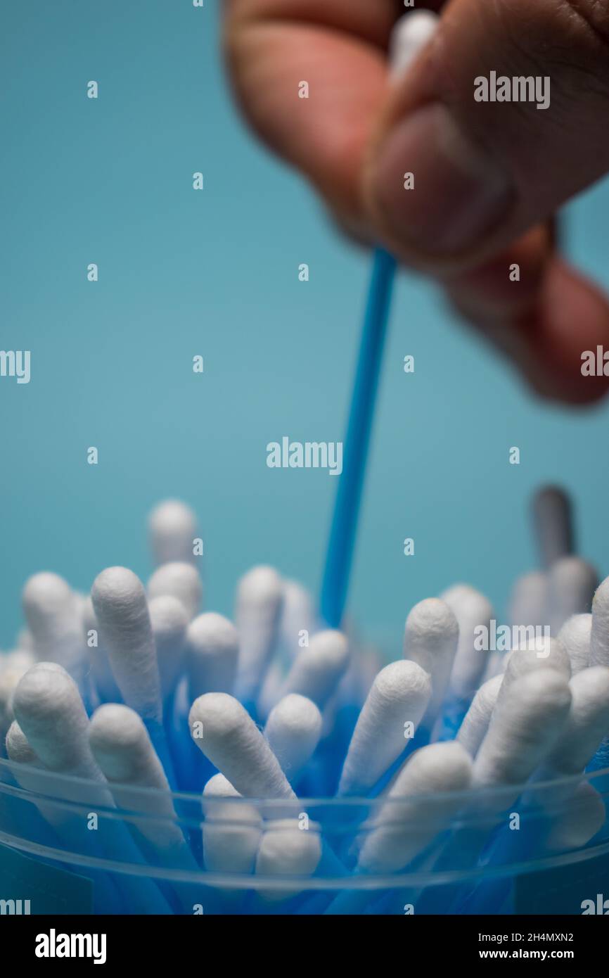 Taking swabs hi-res stock photography and images - Alamy