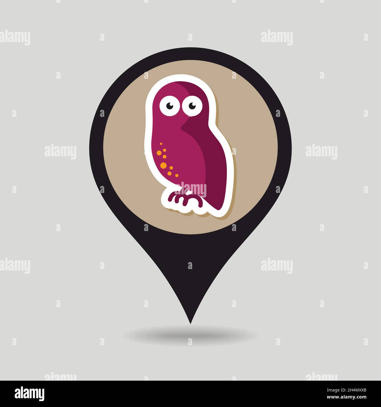 Map of wise Stock Vector Images - Alamy