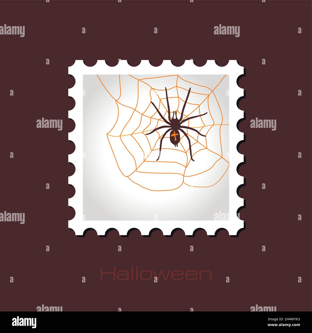 Insect postage stamp Stock Vector Images - Alamy