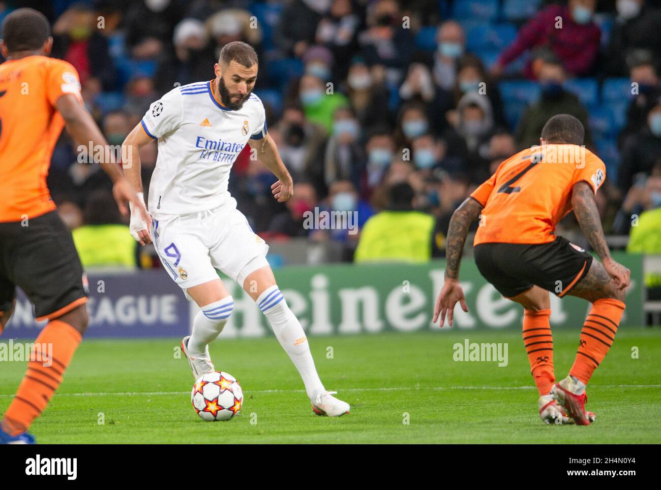 Estadio Santiago Bernabeu, Madrid, Spain. 3rd Nov, 2021. Men's ...