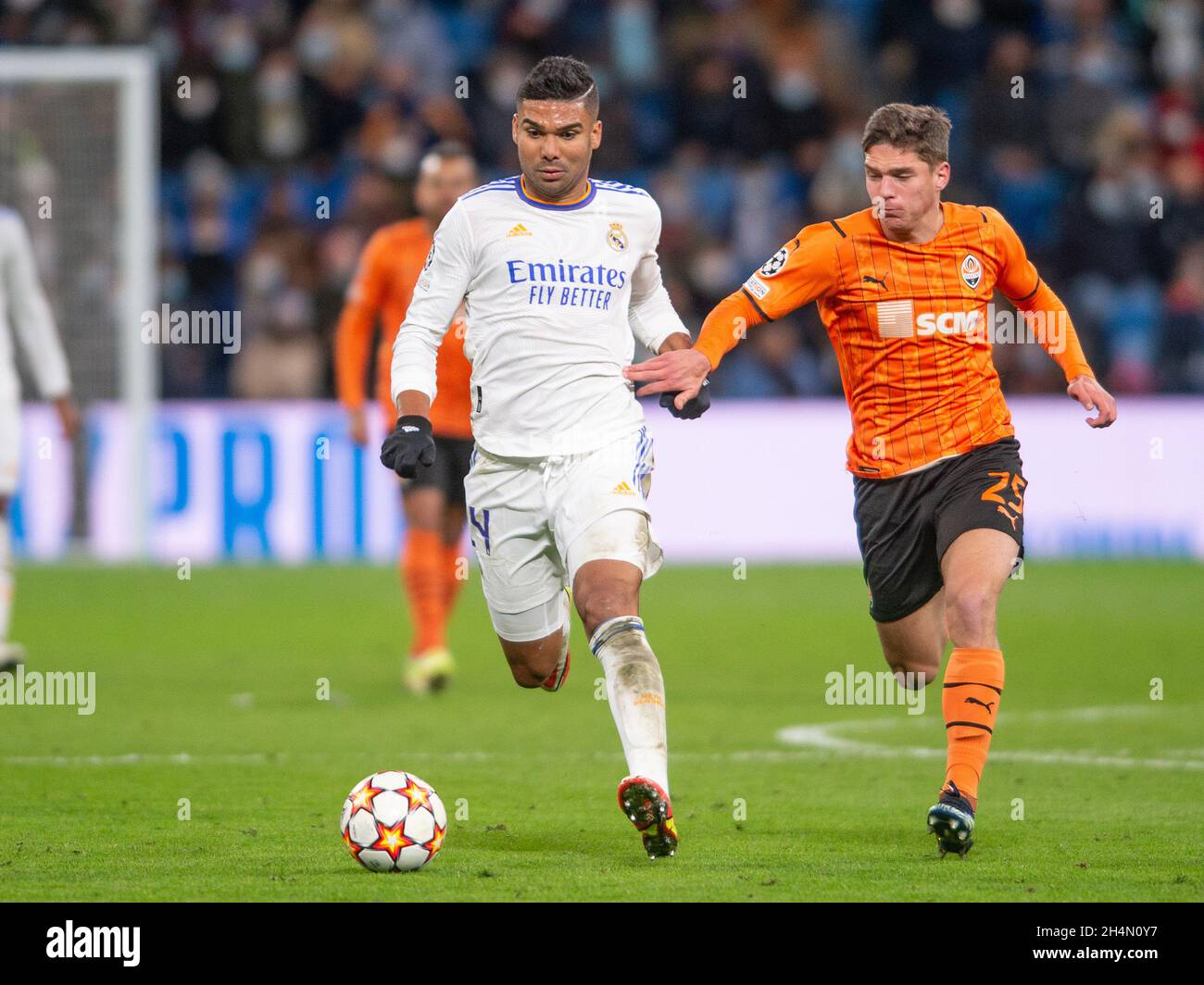 Estadio Santiago Bernabeu, Madrid, Spain. 3rd Nov, 2021. Men's ...