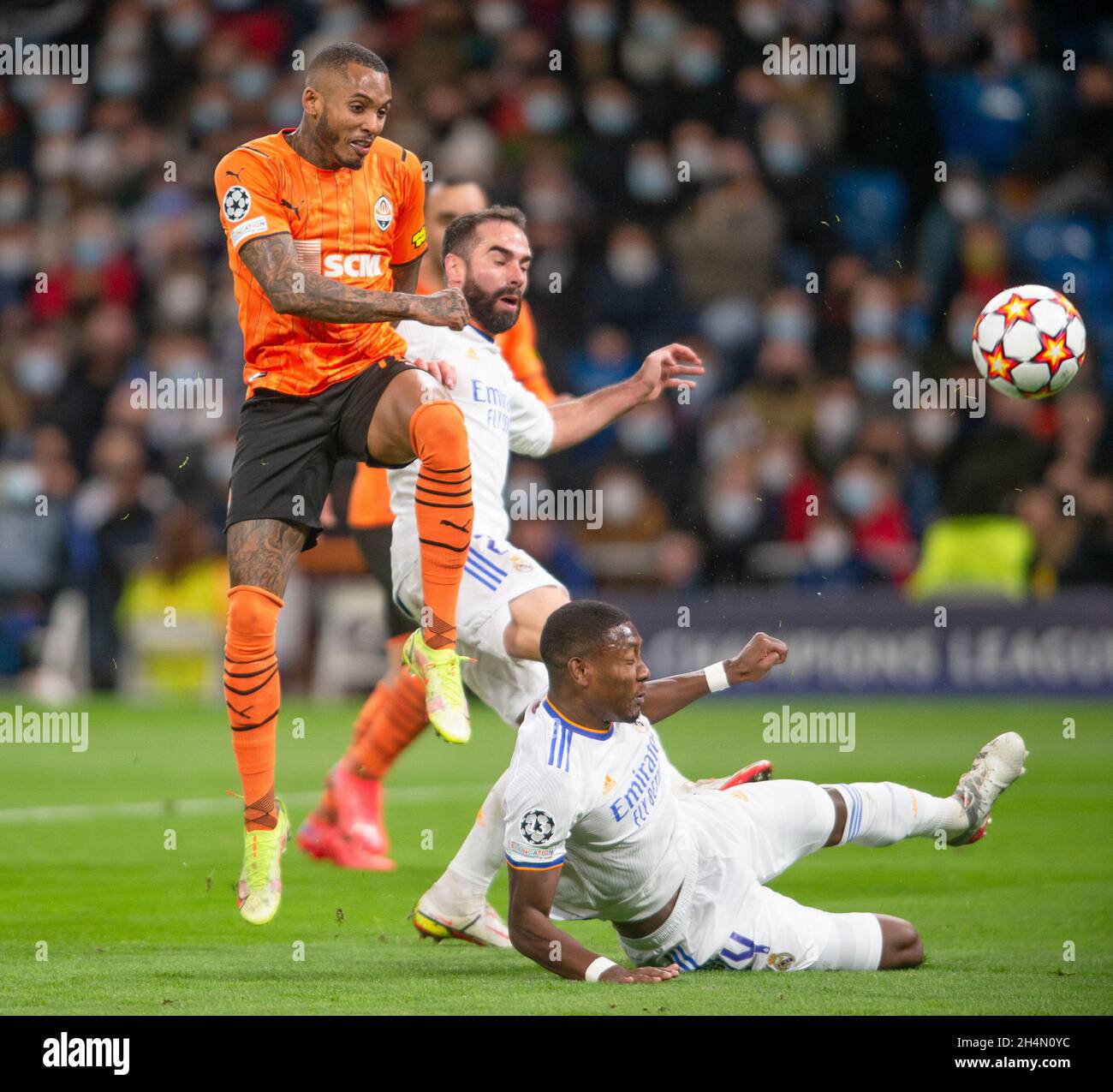 Estadio Santiago Bernabeu, Madrid, Spain. 3rd Nov, 2021. Men's ...