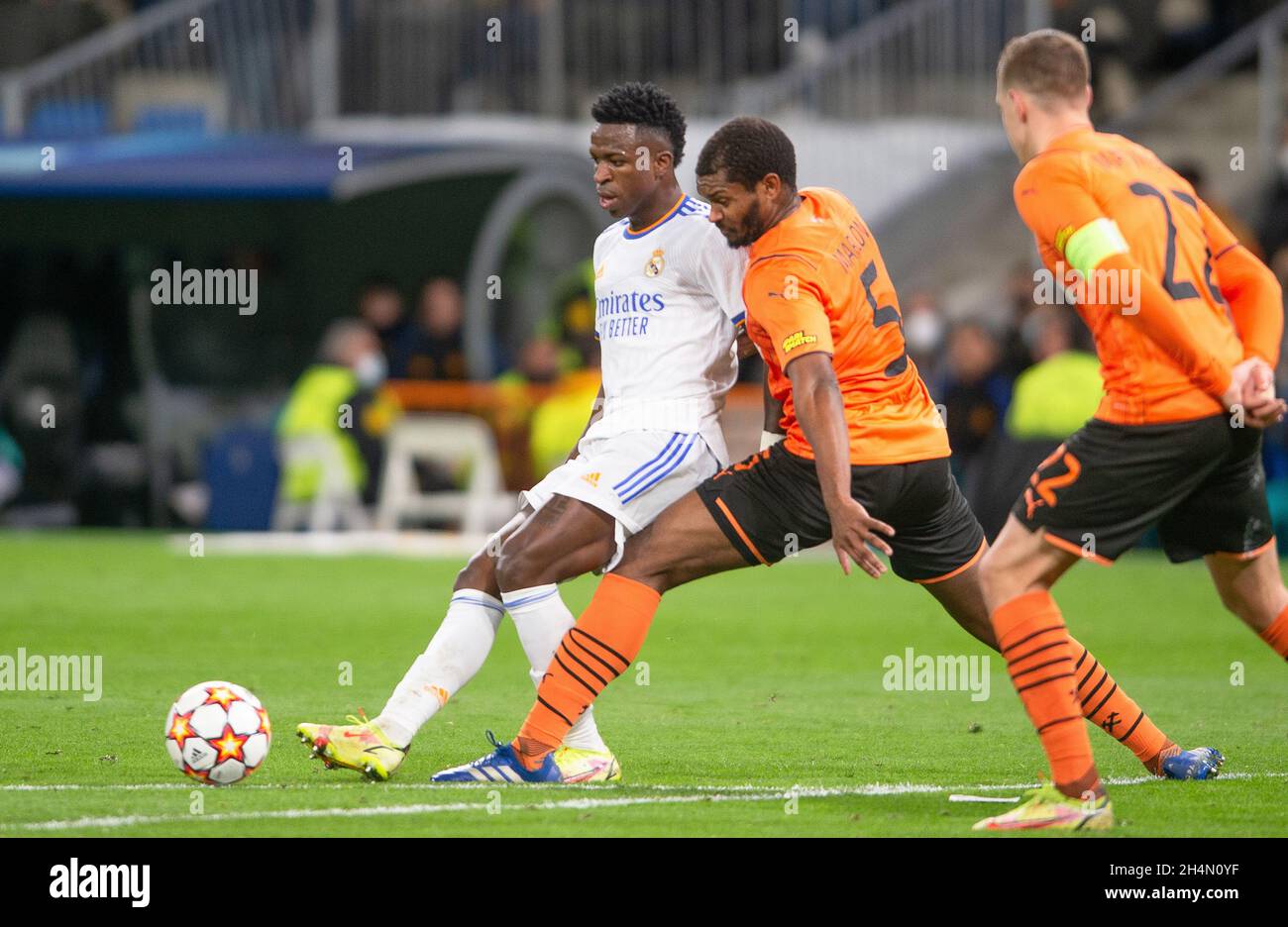 Estadio Santiago Bernabeu, Madrid, Spain. 3rd Nov, 2021. Men's ...