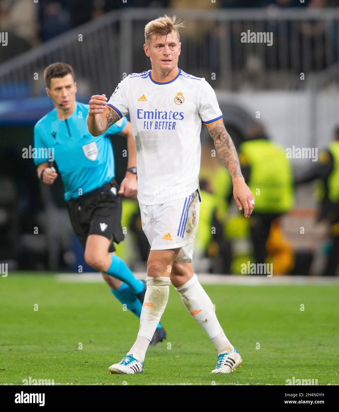 Estadio Santiago Bernabeu, Madrid, Spain. 3rd Nov, 2021. Men's ...
