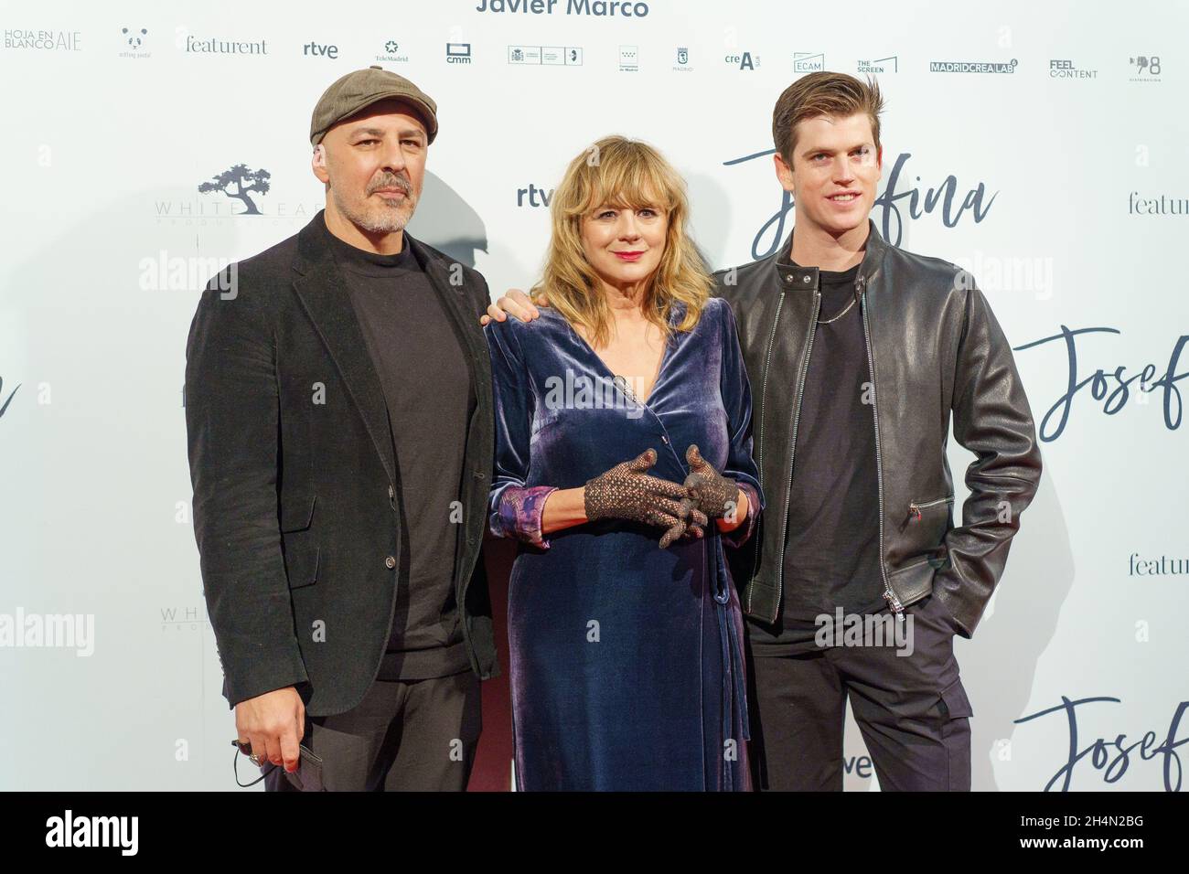 Madrid, Spain. 03rd Nov, 2021. (L-R) Roberto Alamo, Emma Suarez and ...