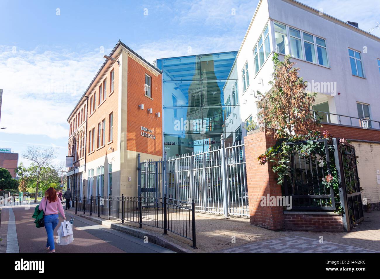 Bbc radio leicester building guildhall lane broadcasting office hi-res ...